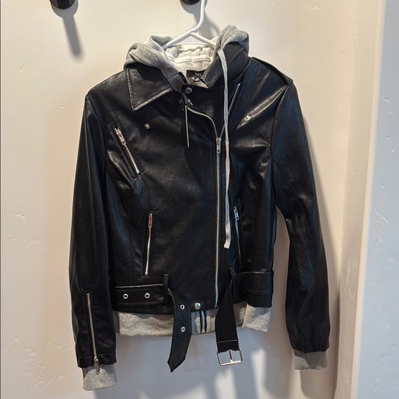 Fate | Jackets & Coats | Fate Black Leather Motorcycle Jacket | Poshmark